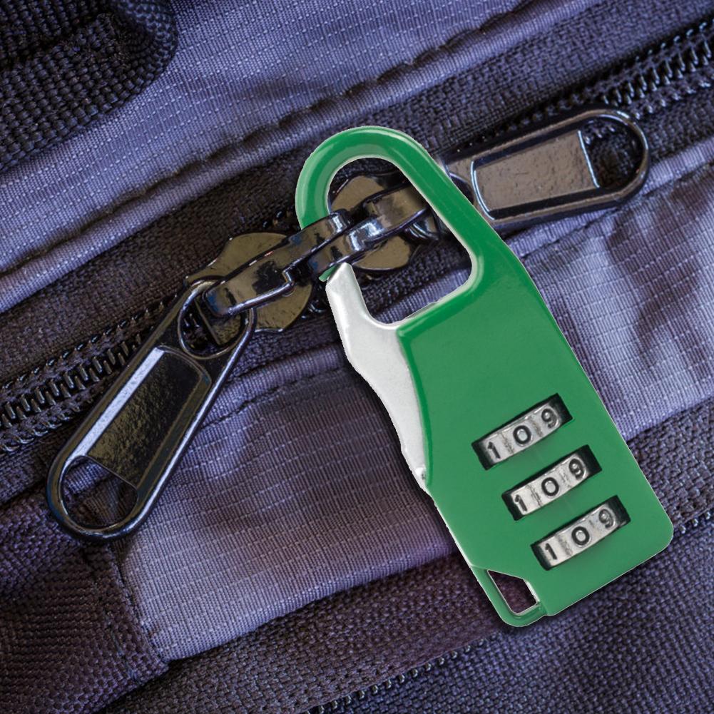 Cheap Mini 3 Digit Combination Padlock Zinc Alloy Travel Luggage ...