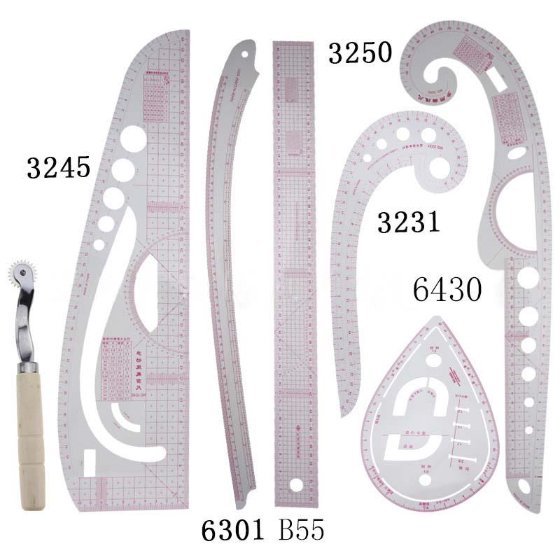 Buy DIY Clothing Rulers Sewing Patchwork Curve Rulers Drawing Cutting ...