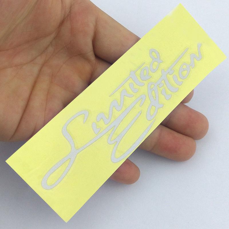 Buy Car Badge Styling Limited Edition Moto Motorcycle Reflective ...