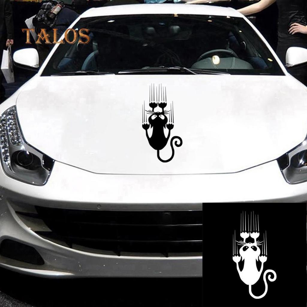 Buy Funny Waterproof Cat Car Sticker Self-adhesive Truck Body Window ...