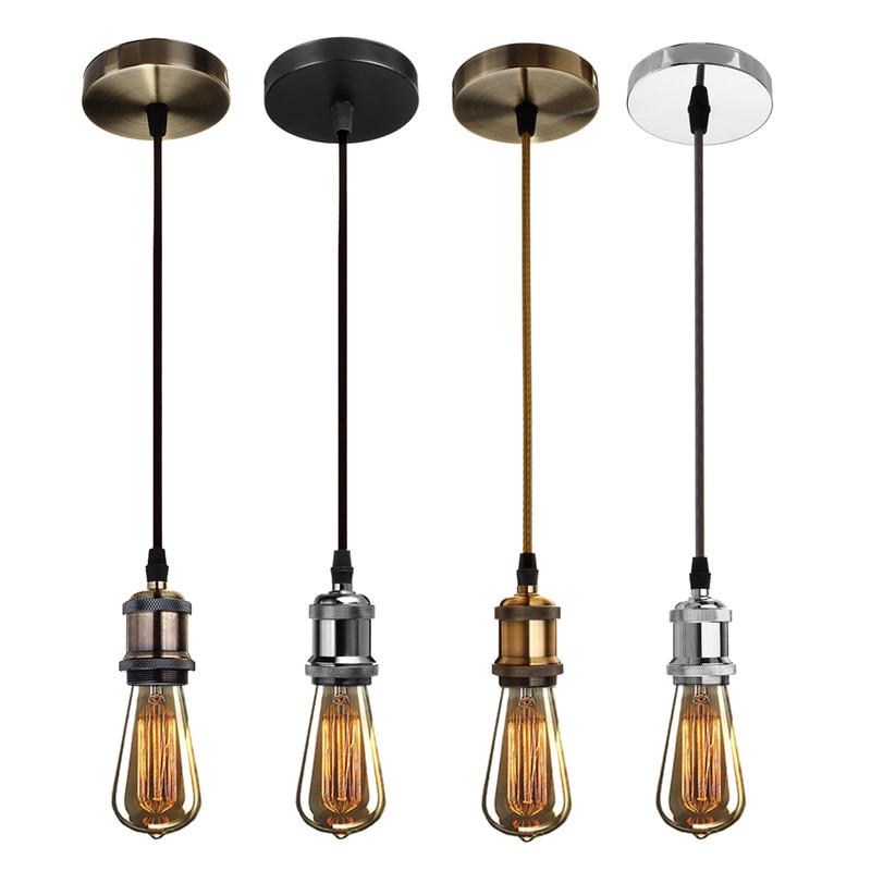 Buy Industiral Vintage Style Socket Edison Ceiling Pendant Light ...