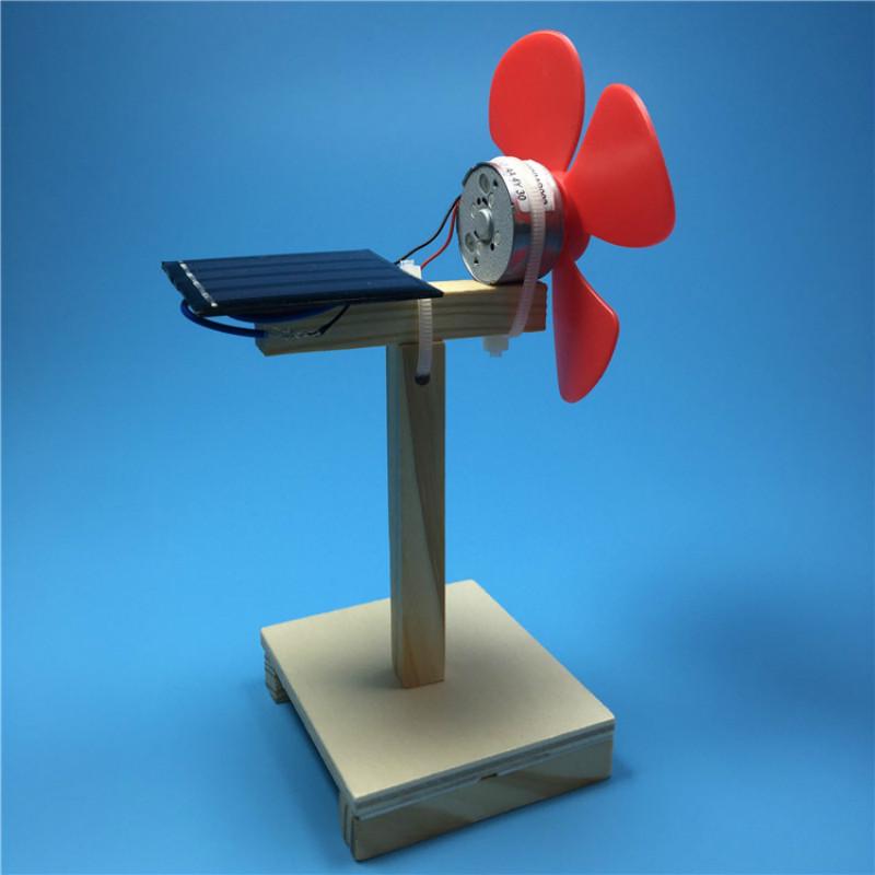 Buy Solar Powered Fan Diy Technology Small Production Science ...