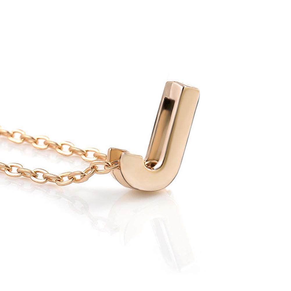 Buy Fashion Womens Gold Plated Initial Alphabet Letter A-Z Pendant ...