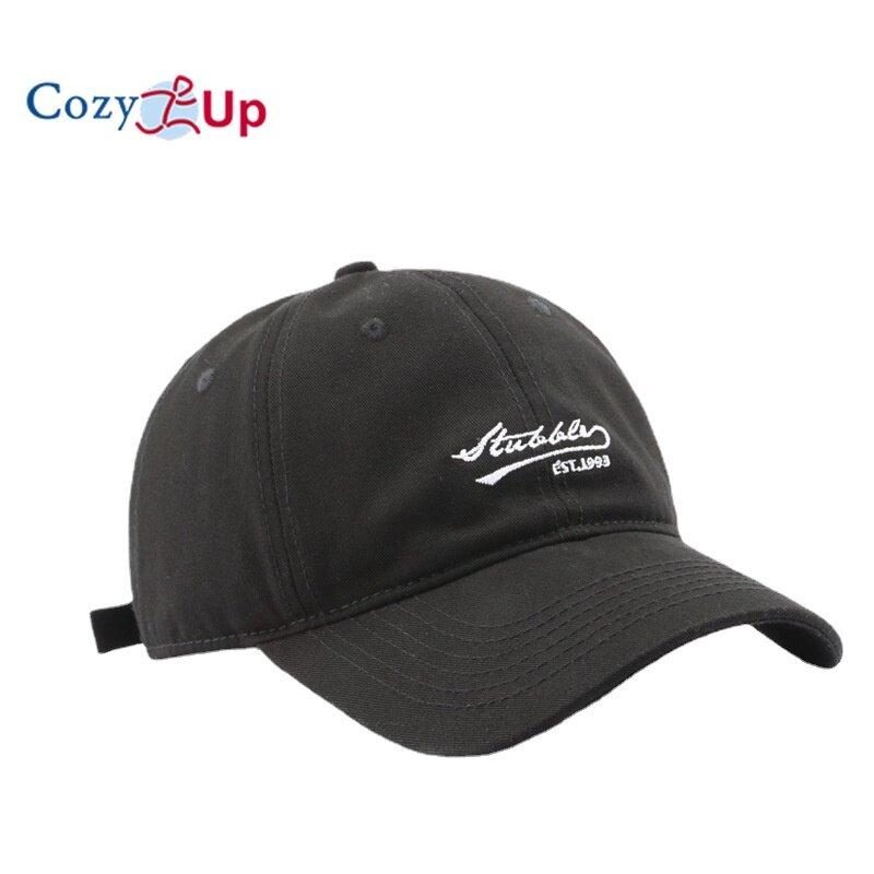 Buy Cozy Up Unisex Baseball Cap Embroidered Soft Top Cotton Casual Sun ...