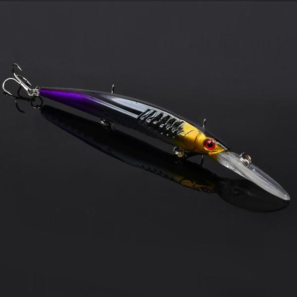 Cheap Lot 5Pcs Proberos Minnow Bait Fishing Lure Hard With Hooks ...