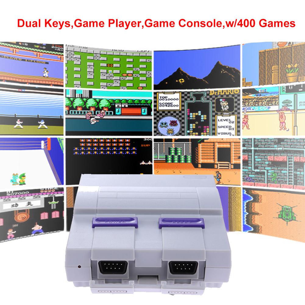 Buy Dual Keys Game Player Game Console for NES Built-In 400 Games w ...