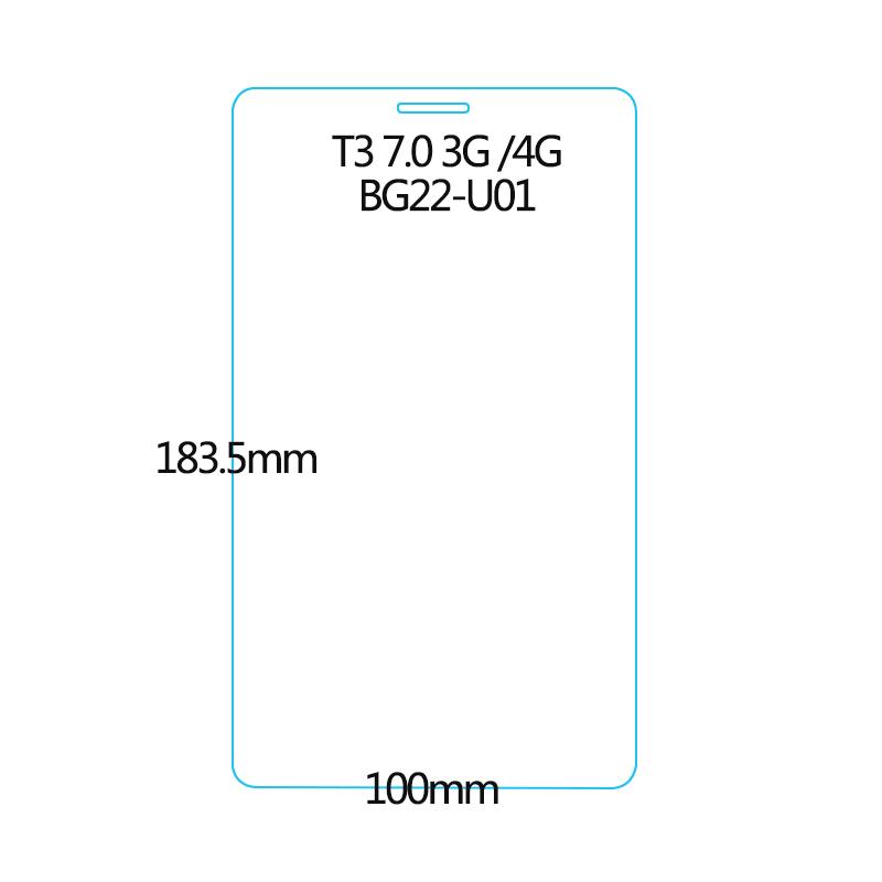 For Huawei Mediapad T3 7.0 3G Tempered Glass Screen Protector 9h Safety ...