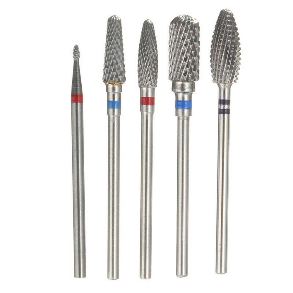 Buy Carbide Drill Bits Rotary Burr Files Nail Art Manicure Pedicure ...