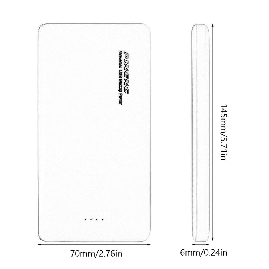 Buy Amber Star PINENG PN-958 10000MAH External Power Bank Battery ...