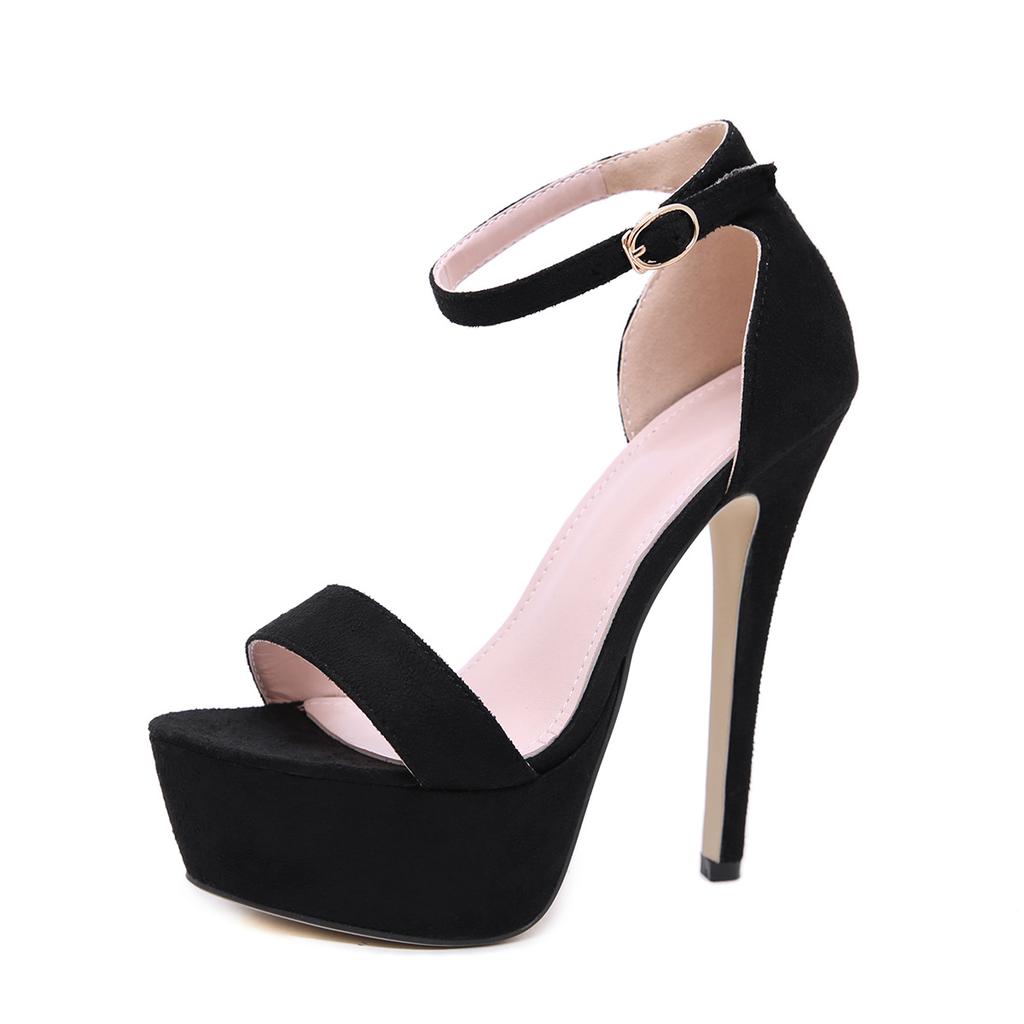 Buy Spring and Summer Super High-heeled Waterproof Table Sandals at ...