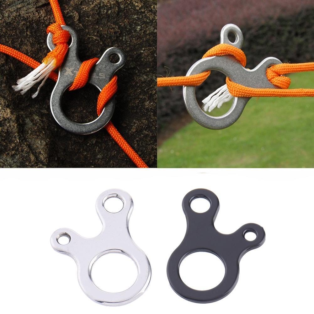 Buy 3pc Multifunctional Outdoor Tent Snail 3-hole Fast Knot Rope Buckle ...