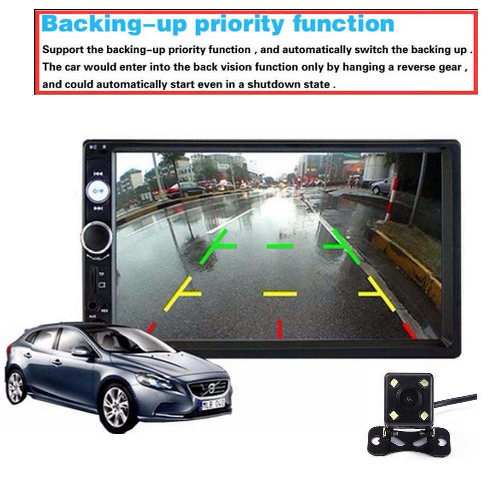 Buy 7" 2 Din HD MP5 Touch Screen Digital Display Multifunction Player ...