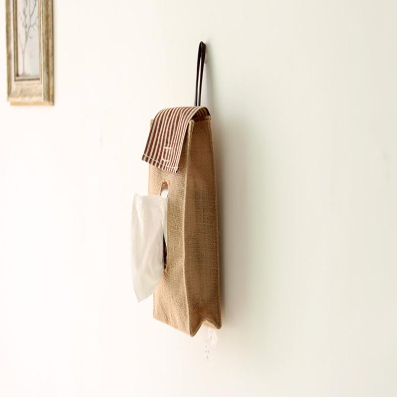 Buy Creative Home Hangable Multi-purpose Towel Bag Folding Paper Box at ...