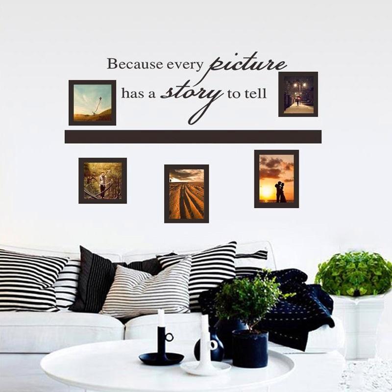New Because Every Picture Has A Story To Tell Wall Decal Vinyl Decor ...