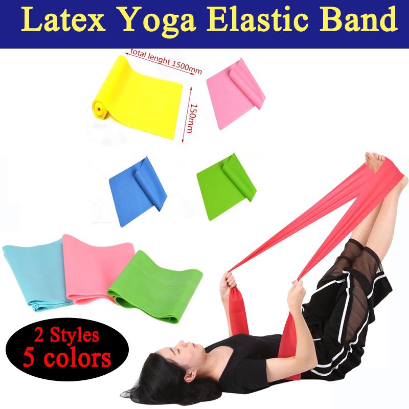 Buy Resistance Loop Yoga Pilates Rubber Stretch Resistance Exercise ...