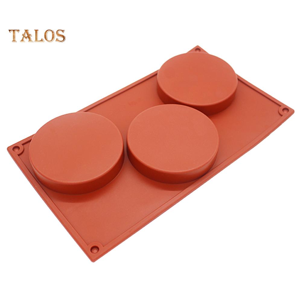 Buy TK Round Disc Candy Silicone Baking Shallow Cylinder Cake Mould at ...