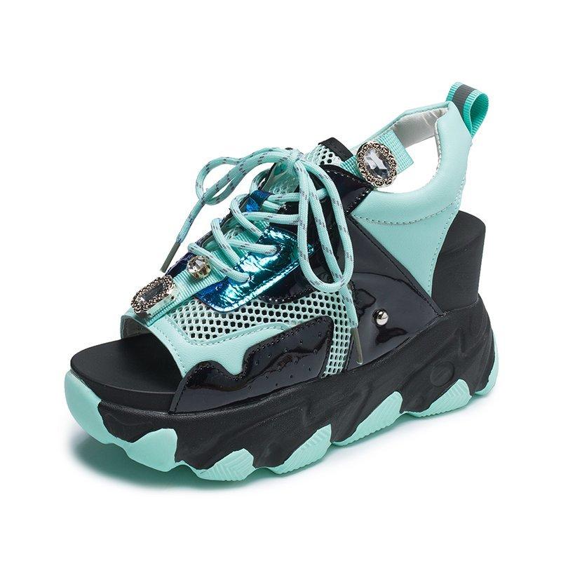 Cheap Chunky Sandals Platform Fashion Women Casual Shoes 9cm Luxury ...