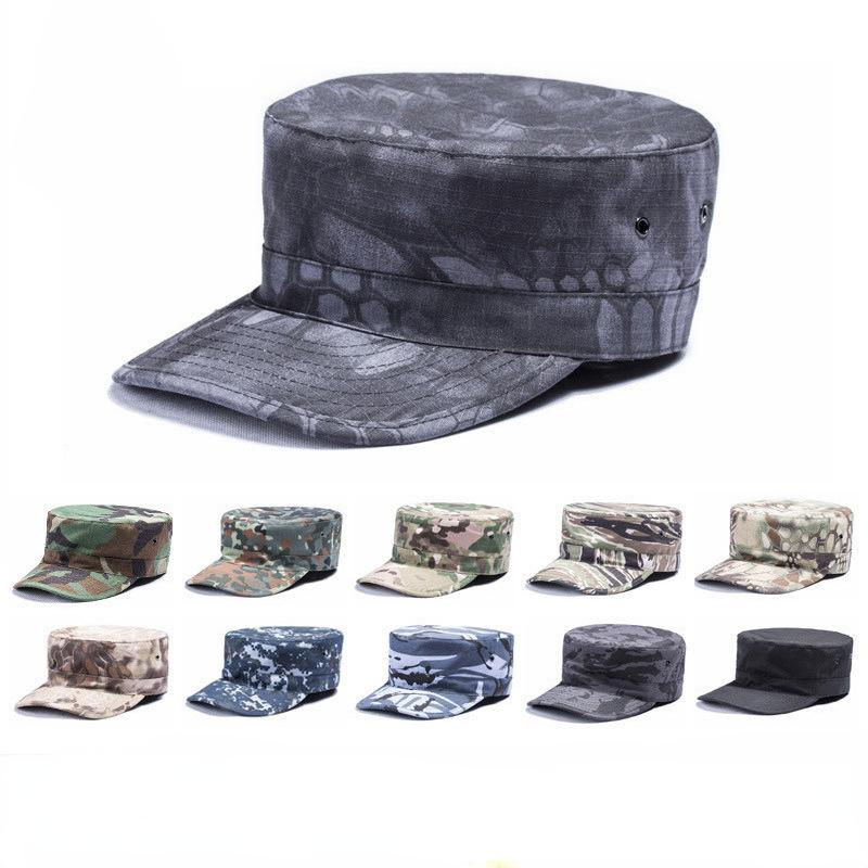 Buy Jungle Base Camouflage Soldier Cap Male Outdoor Sun Hat Python ...