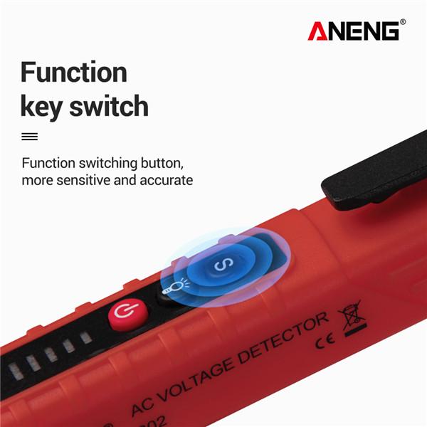 Buy Adjustable AC 12V-1000V Multifunctional Voltage Detector Pen Test ...