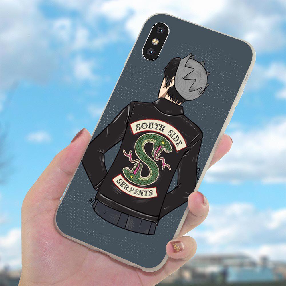 Buy Jughead Jones Woz Here Phone Cover for iPhone 5S Case XR X 7 5 8 ...