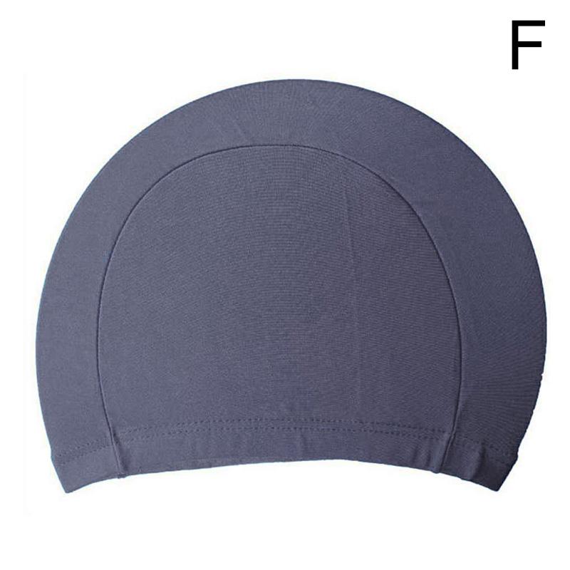 Buy Swimming Cap Monochrome Soft Cloth Cap Cloth Swimming Cap at ...