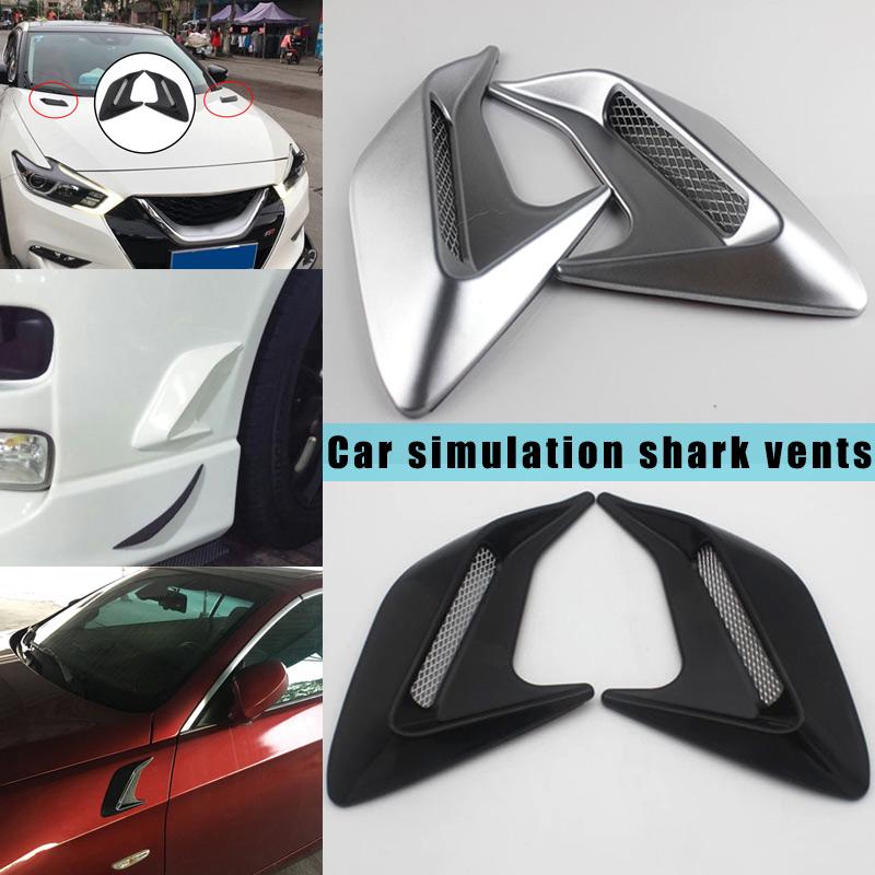 Buy Car DIY Auto Decorative Side Vent Air Flow Guard Intake Stickers at ...
