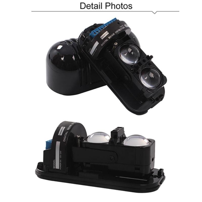 Buy Dual Beam Sensor Active Infrared Intrusion Detector IR 40m ...