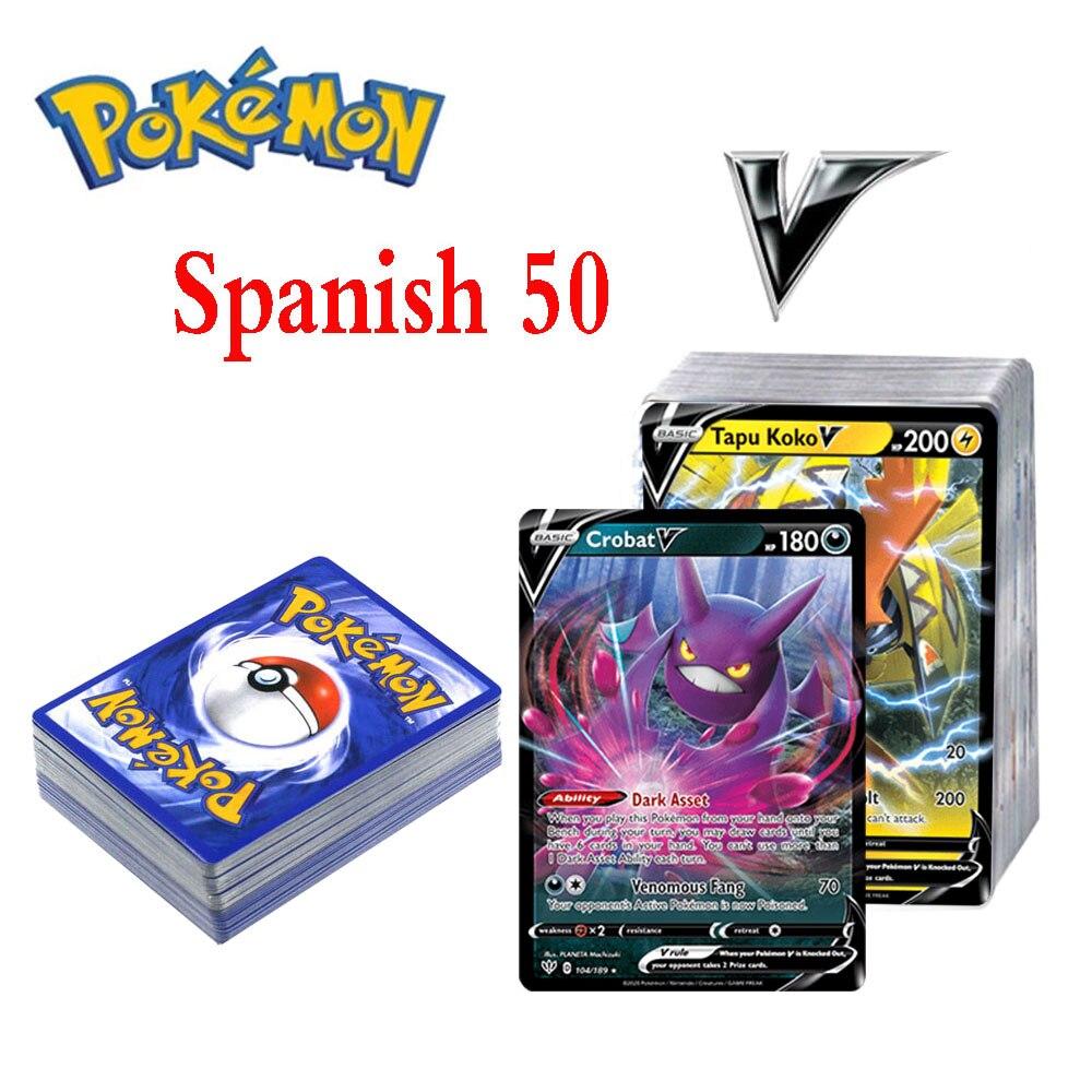 Buy 2022 New Spanish TAG TEAM GX Pokemon Cards Vmax Charizard Pikachu ...