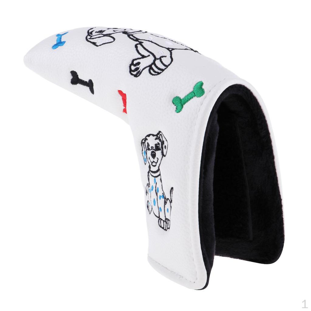 Buy Waterproof PU Leather Golf Club Blade Putter Head Cover at ...