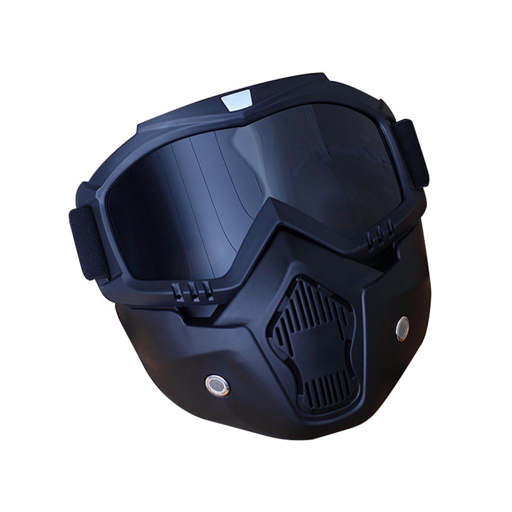 Buy Adjustable Motorcycle Protective Full Face Mask Anti Splash ...