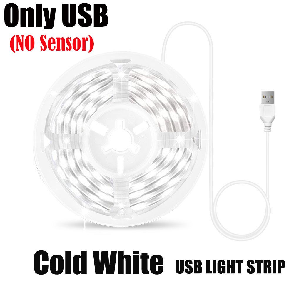 Buy 60Leds/m Hand Sweep Sensor LED Light Strip 5V USB Single Colors ...