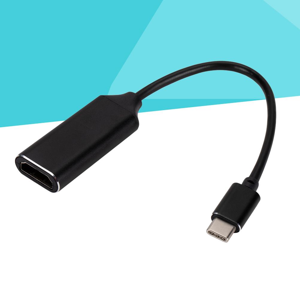 Buy 1 PC USB C To Converter Black Aluminum Alloy Adapter Hub for ...