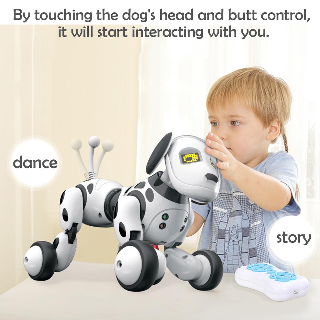 Buy Remote Control Robot Dog Stunt Dog Electronic Smart Pets Walking ...