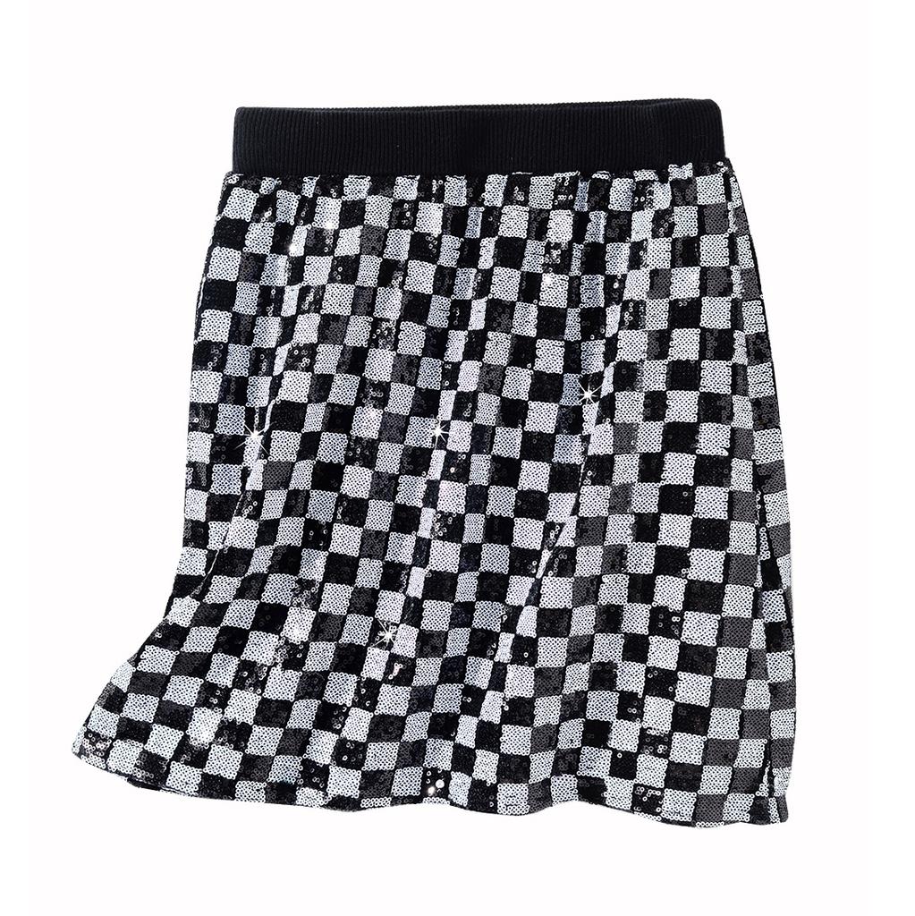 Hoge Taille Contrast Kleur Plaid Mini Rok E-Meisje Lente Japanse Jupe ...