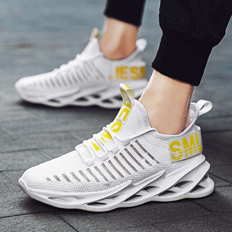 Buy Spring Men Shoes for Adult Breathable Comfortable Lace Up Male ...