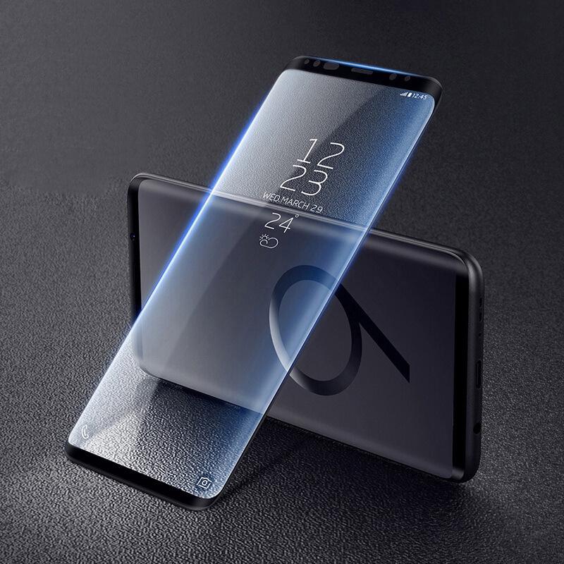 3D Curved Ultra thin Full coverage Tempered Glass Screen Protector For ...
