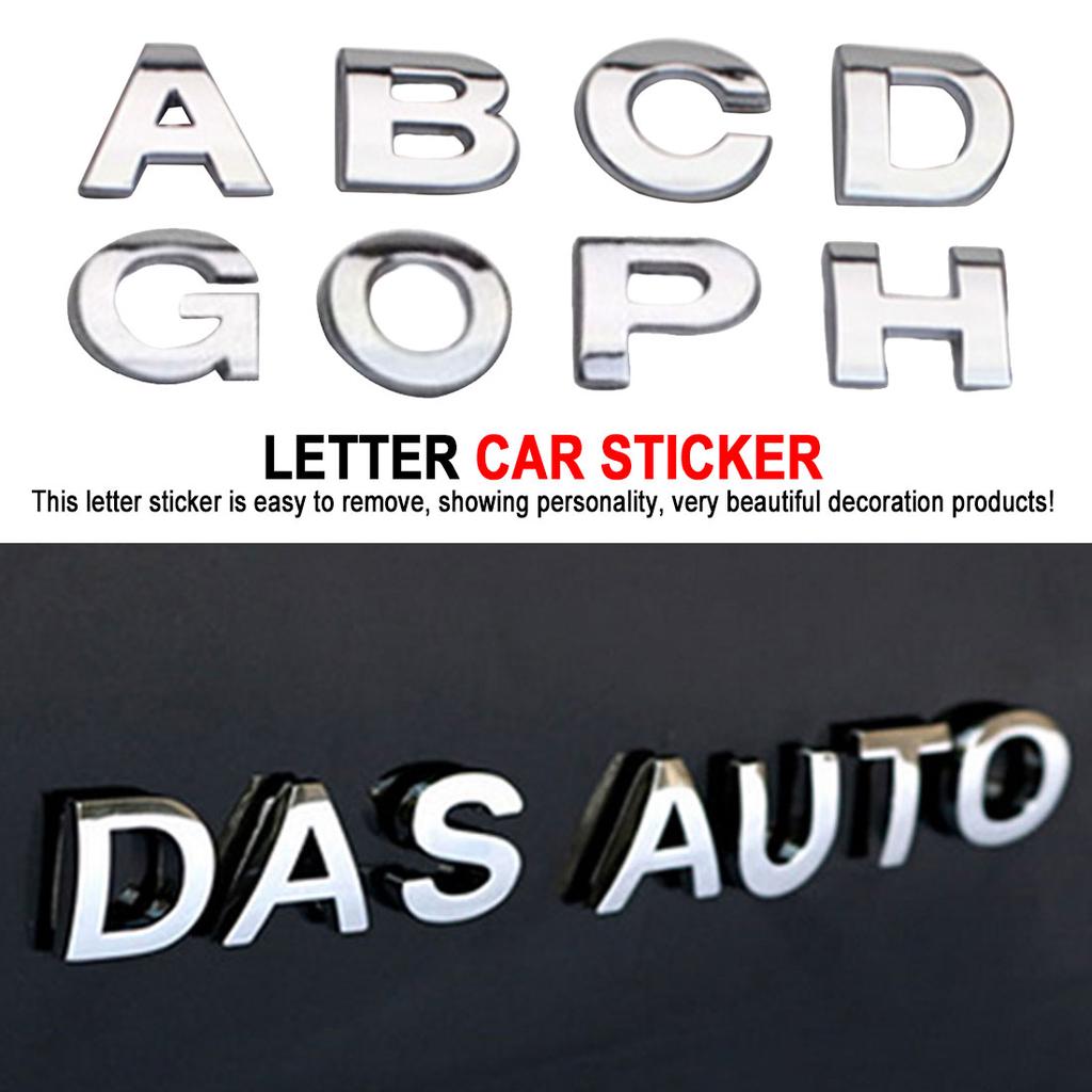 Buy 3D Logo Car Stickers For BMW Audi Honda Volkswagen Mercedes Skoda ...