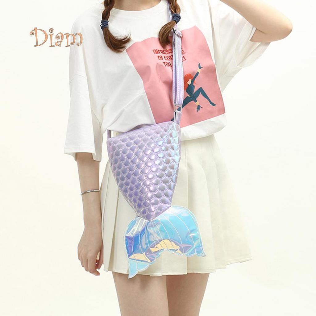 Buy Dilara Lovely Mermaid Tail Faux Leather Women's Crossbody Shoulder ...