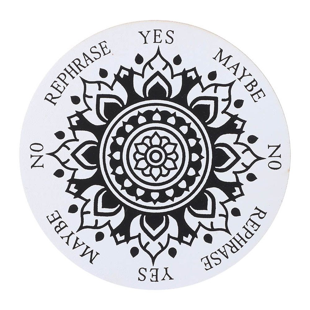 Cheap Sun and Moon Pendant Pendulum Wooden Pendulum Board Black White ...