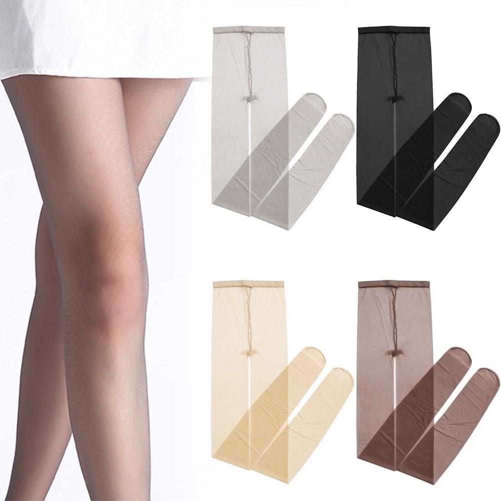 Cheap Ultra-thin Sheer Thighs Stockings Shiny Glossy Lace New Pantyhose ...