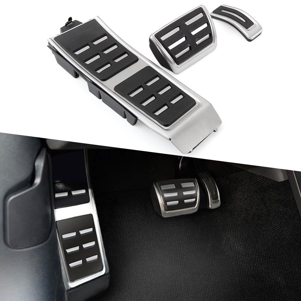 Brake Pedal Cap 622256 Stainless Steel Footrest Pad Gas Cover Set Kit ...
