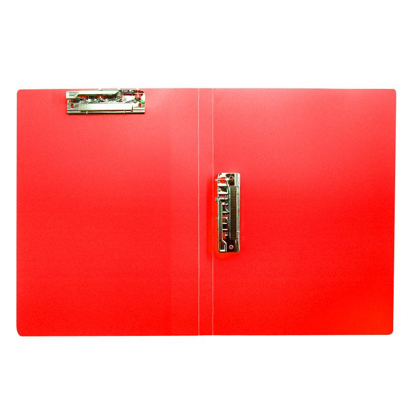 Buy Folding Plastic Folder Double Clip Folder File Clipboard Learning ...