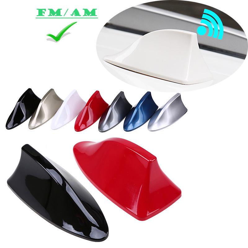 Buy Universal Car Roof Radio AM/FM Signal Shark Fin Aerial Antenna Fit ...