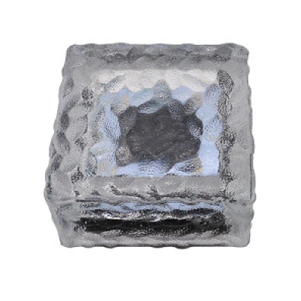 Buy Solar Powered LED Rock Light Waterproof Path Garden Ice Cube Brick ...