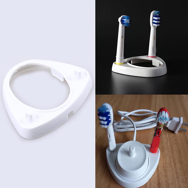 Electric Toothbrush Base Stand Plastic Brush Head Holder White ...