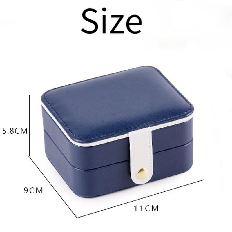 Buy Fashion Creative Small Jewelry Box Multi-storey Portable Travel ...