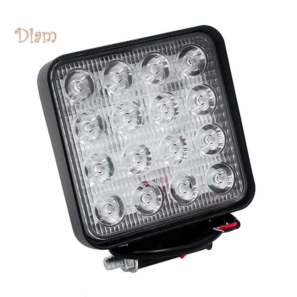 Buy NO.ESC 48W Off-road ATV Truck Square Round Super Bright Headlight ...