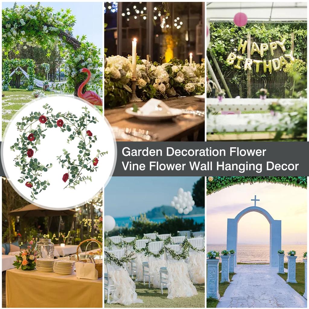 Buy Garden Decoration Flower Vine Wall Hanging Decor at affordable ...
