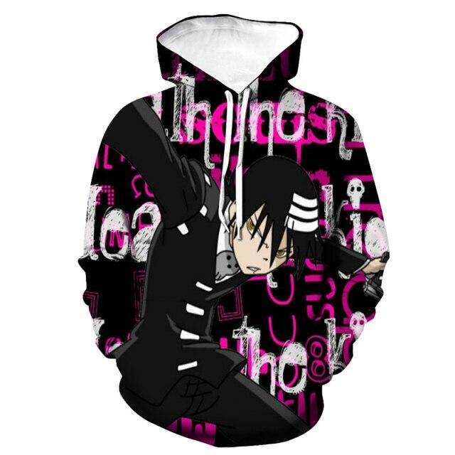 Cheap Anime Hoodies Soul Eater 3d Print Men Women Hooded Sweatshirt ...