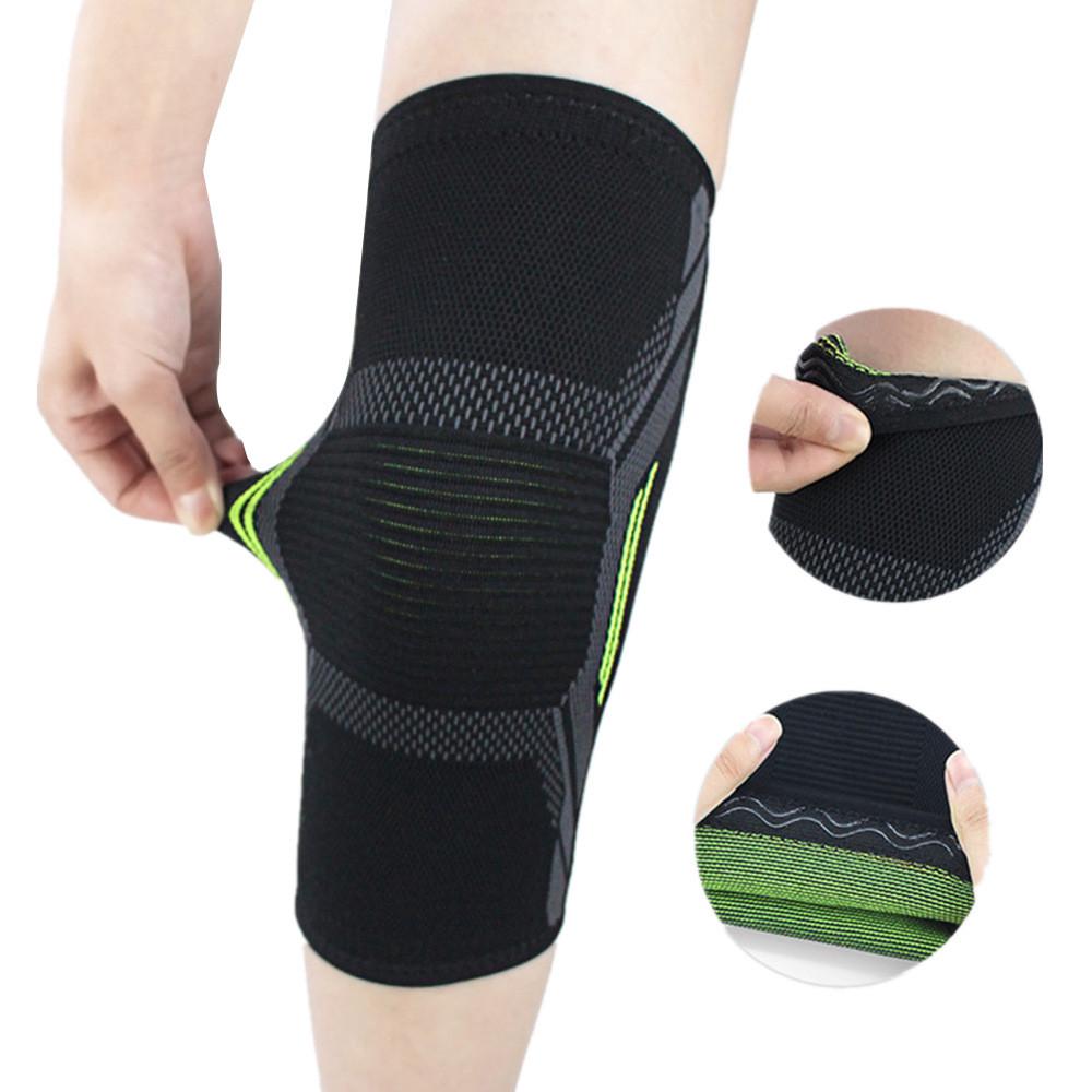 Buy Silicone Sports Support Pressure Strap Knee Pads Protection at ...